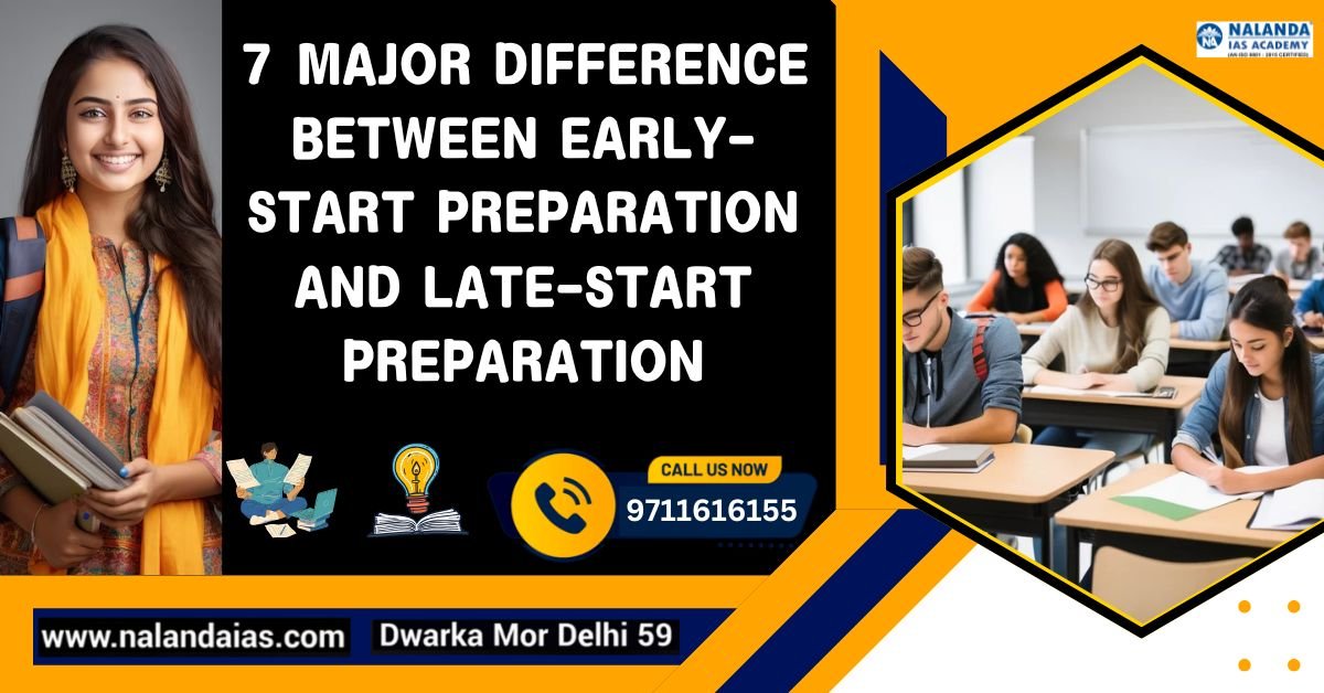 7 major difference between early-start preparation and late-start ...