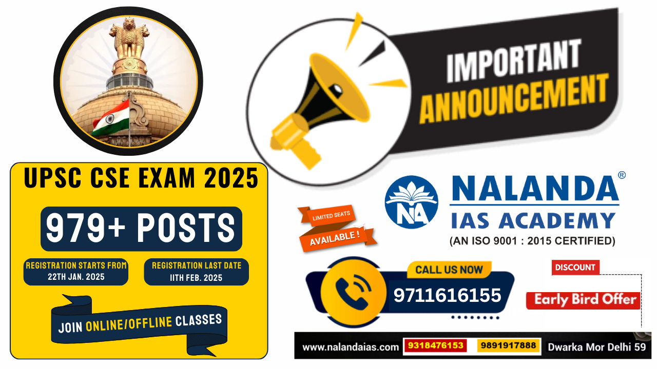 UPSC Notification 2025 Out for 979 Vacancies Apply Now - Nalanda IAS ...